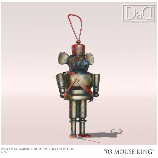 Second Life Marketplace - DaD - 03 Mouse King Steampunk Nutcracker